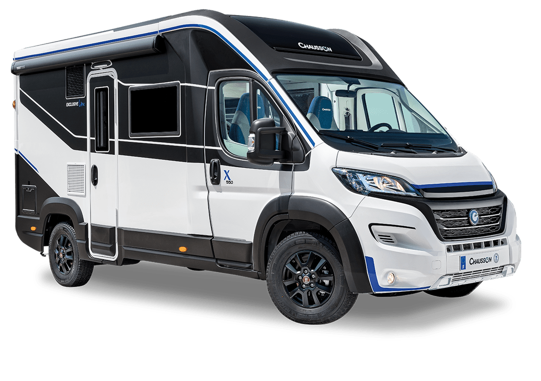 Assortimenten van Chausson : integrale campers, half-integralen en ...